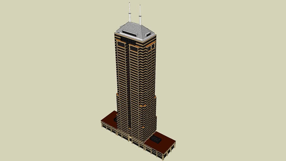 Chase Tower 3d model