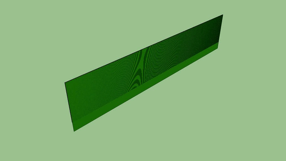 16 inch Perforated Control Cavity (PCC 4816) 3d model
