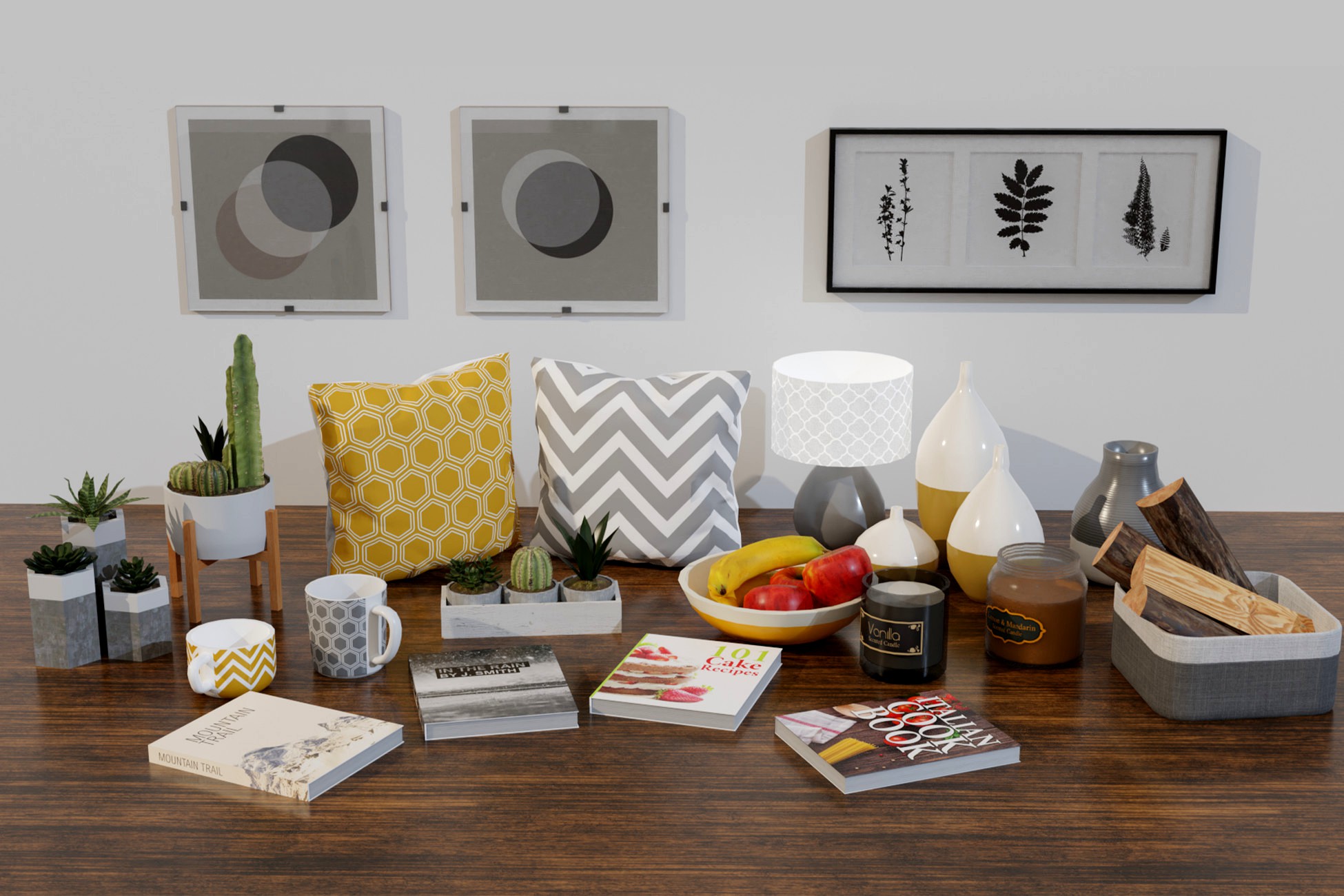 Household Clutter 3d model