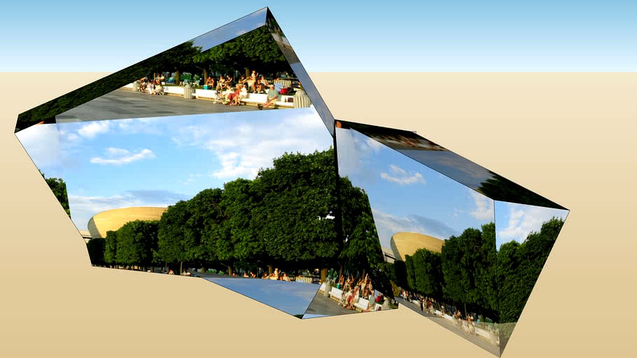 Tree Cubed 3d model