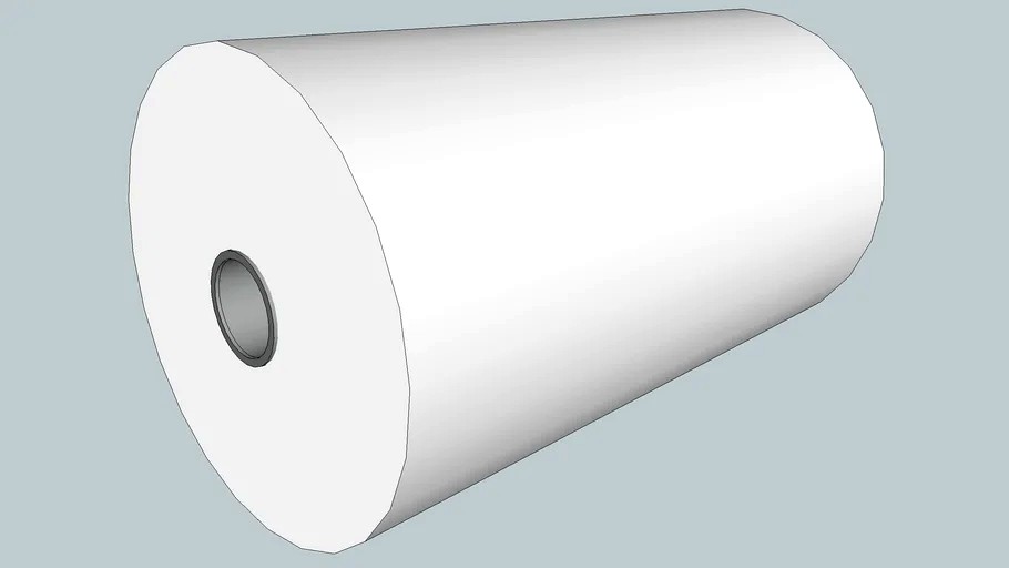 ISO Poly 52 x 30 Film Roll 3d model