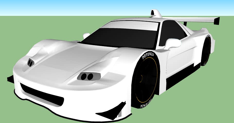 Honda NSX (JGTC) 3d model