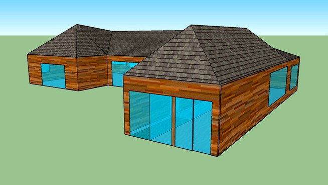 Shibata House 3d model