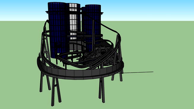 EuroMir im Europapark (V1.0 HIGH COMPLEXITY NOT FOR G.E.) 3d model
