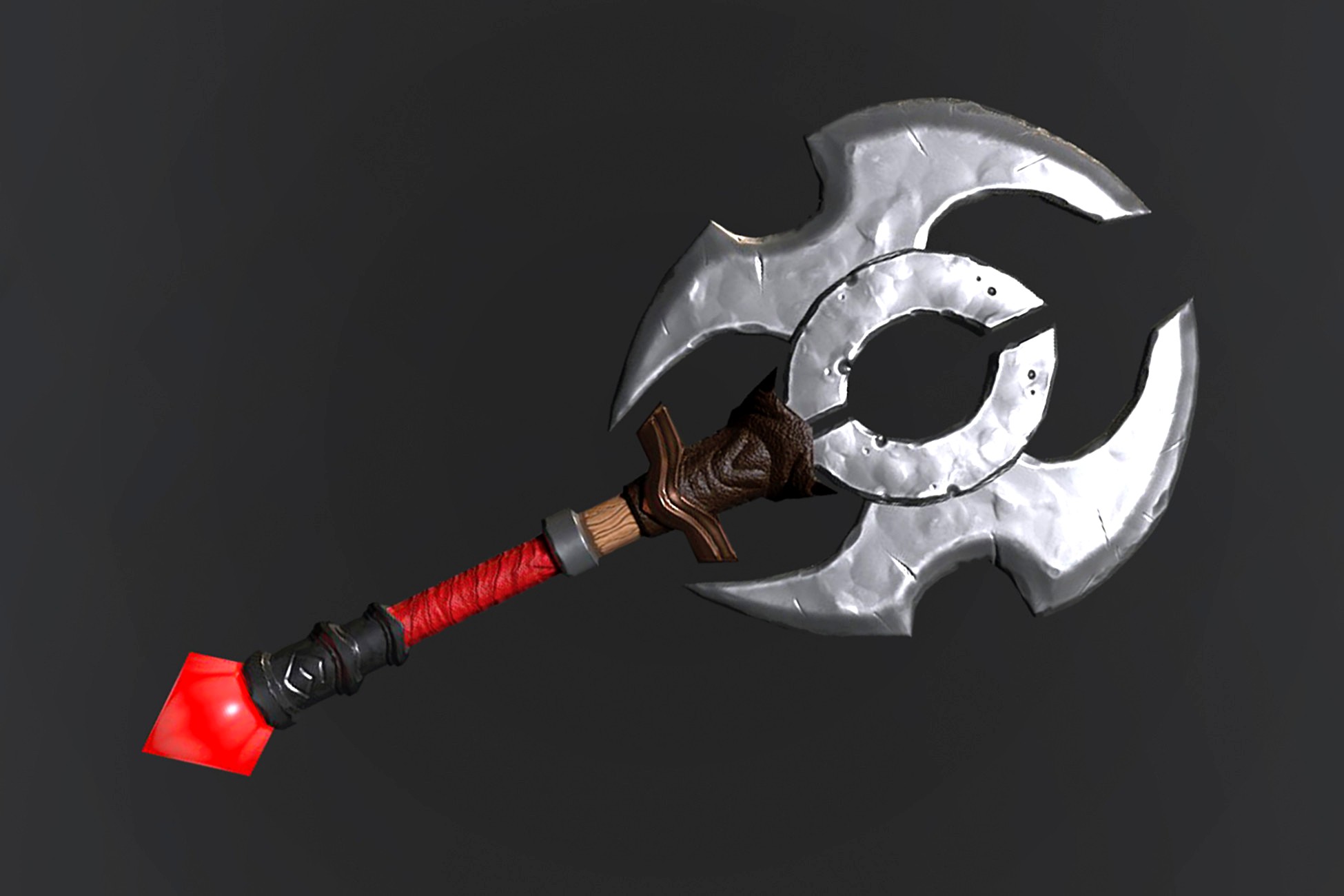 Demon Axe 3d model