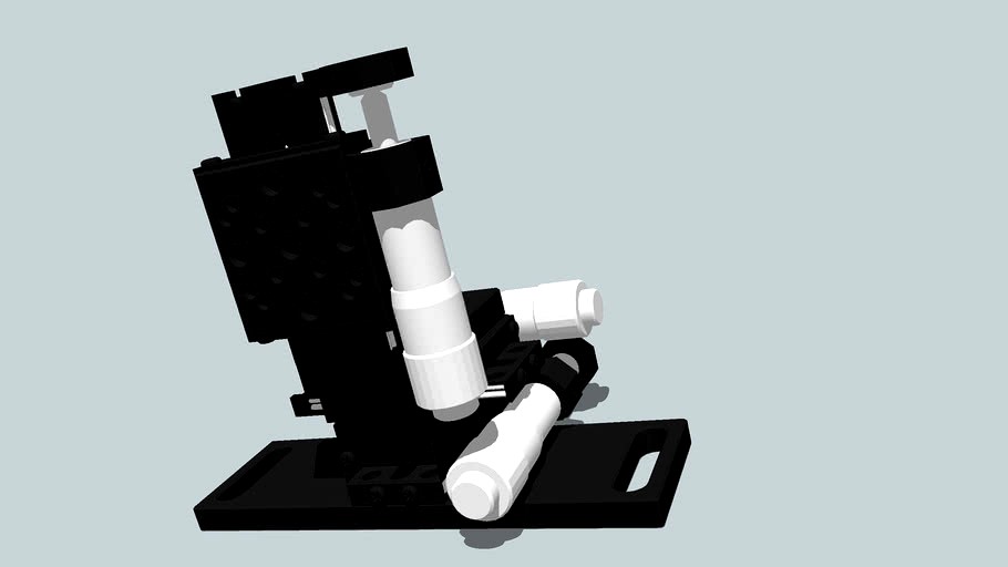 LSSZ xyz micro-manipulator 3d model