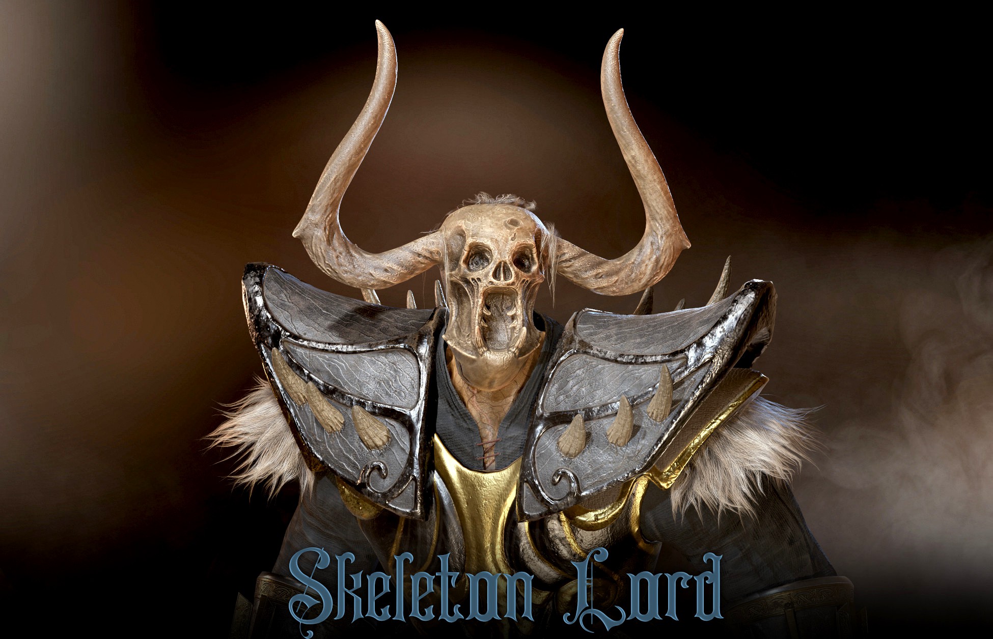 Skeleton Lord - Boss 3d model