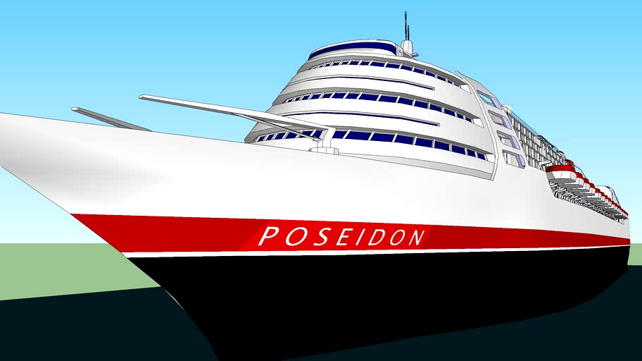 poseidon 3d model