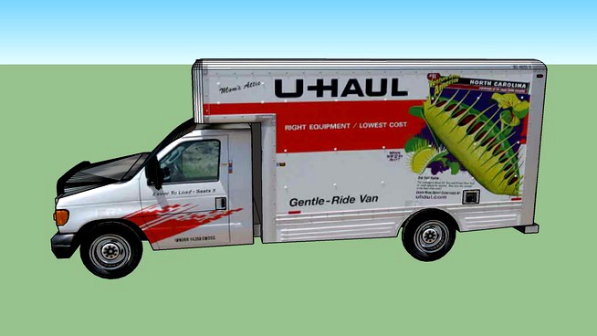 U-Haul Truck 'do-it-yourself' 3d model