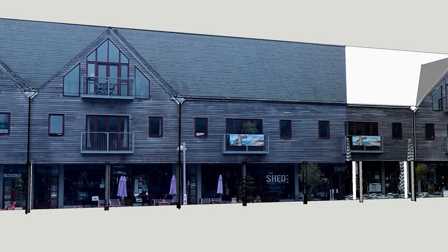 Discovery Quay 3d model