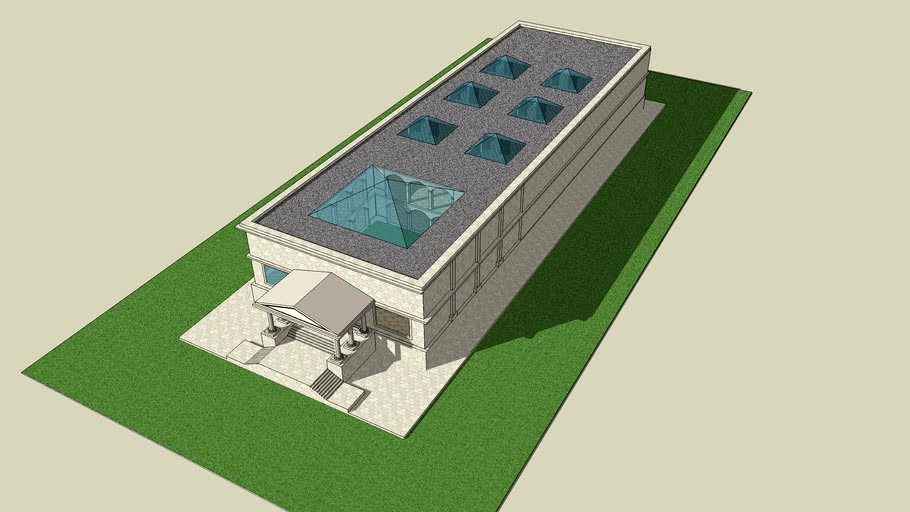 Sculpture Museum 3d model
