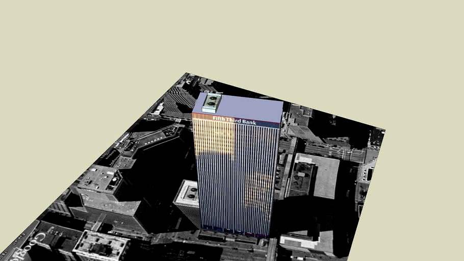 Fifth Third Bank Center 3d model