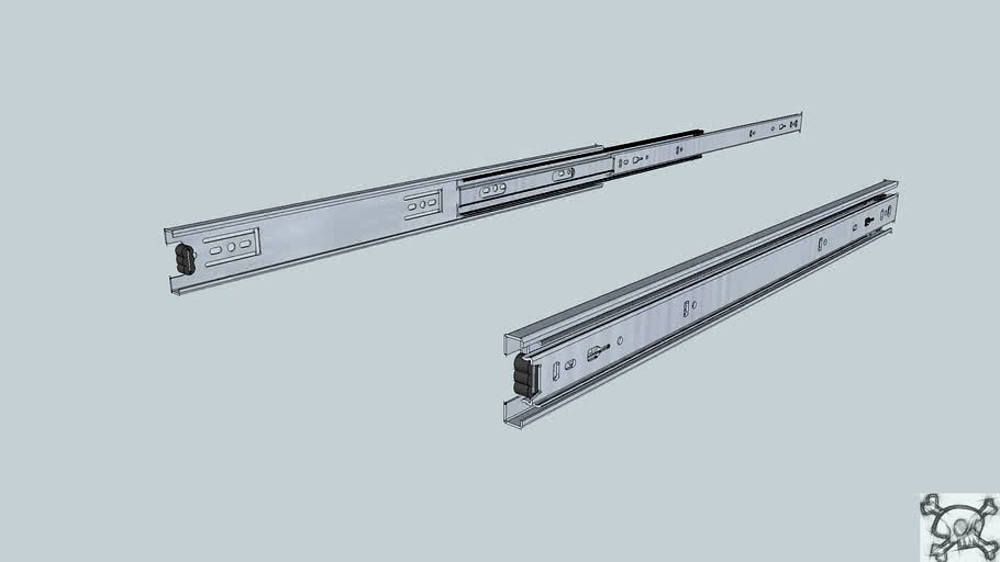 Drawer Slides 3d model