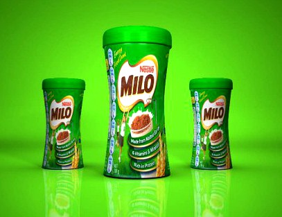 Milo drink 3D Model