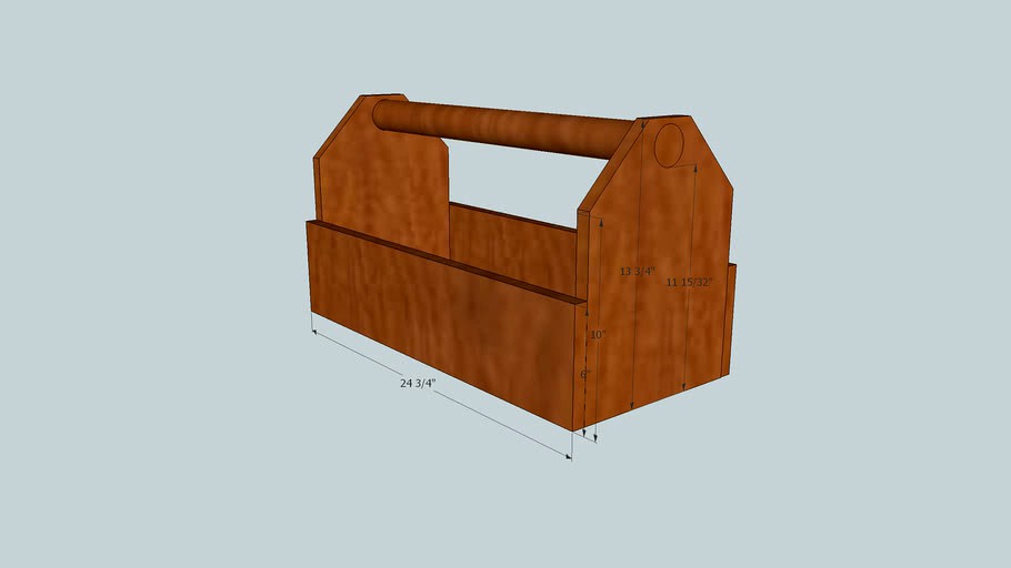 Tool Caddy 3d model