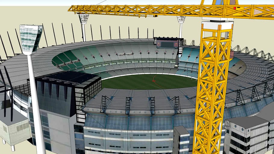 MCG being built 3d model