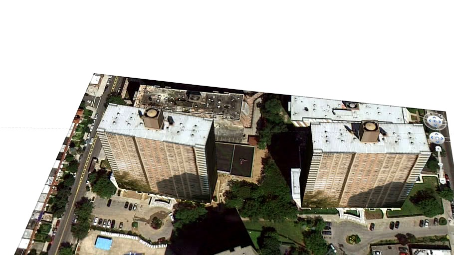 Skyline Towers 3d model