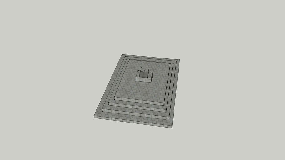 Statue Base 3d model