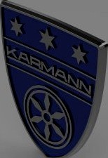 Karmann logo 3D Model