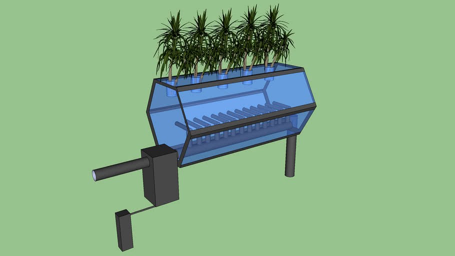 Aeroponics System 3d model