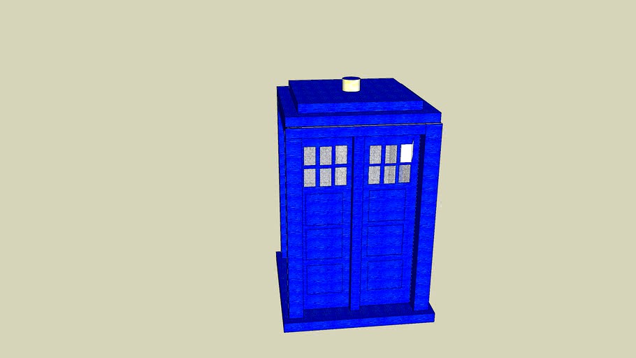 Tardis 3d model