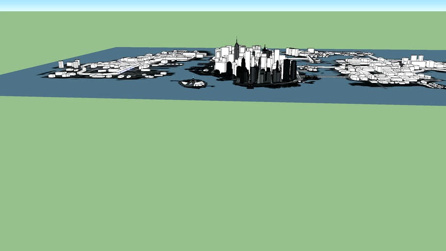 Gta 4 full map 3d model