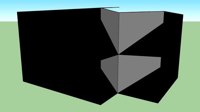 Two Tier Football Stadium 3d model