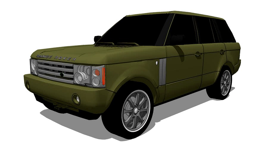 Vehicles - Land Rover Range Rover Mk3/L322 Vogue 3d model