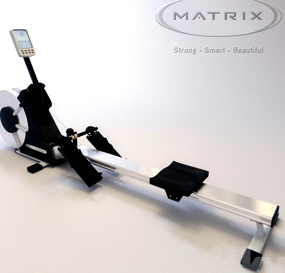 Matrix Rower 3d model