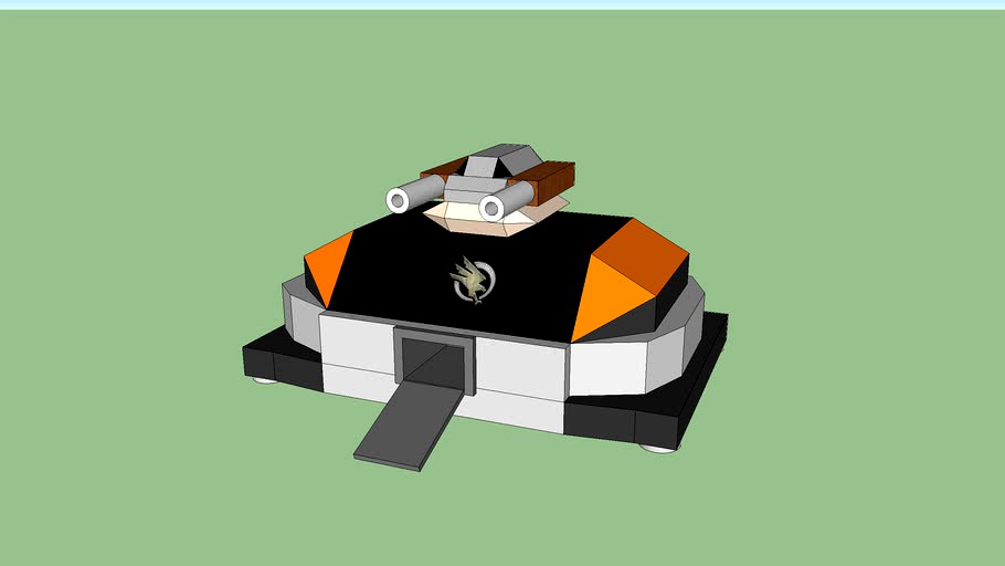 Planetary Fortress 3d model