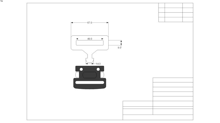 Technical Drawing 3d model