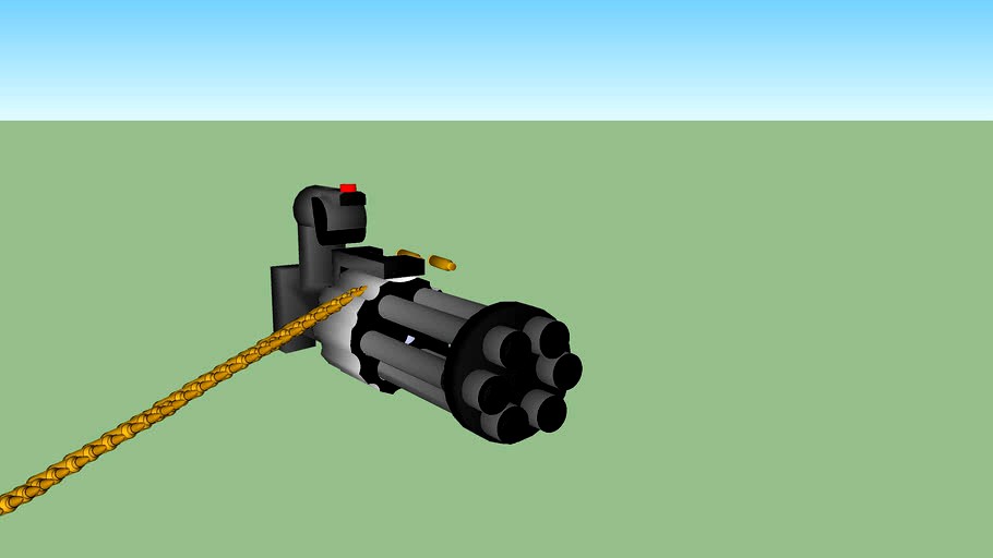 MINIGUN 3d model