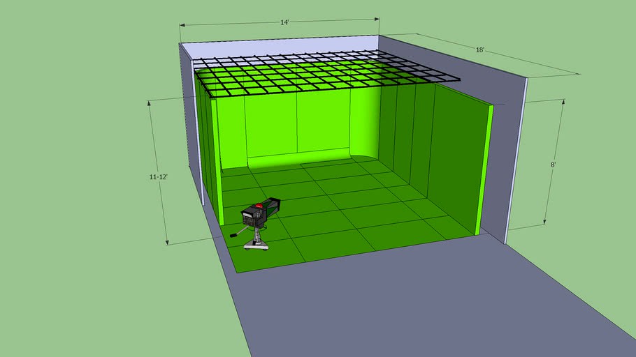 Chroma Setup 3d model