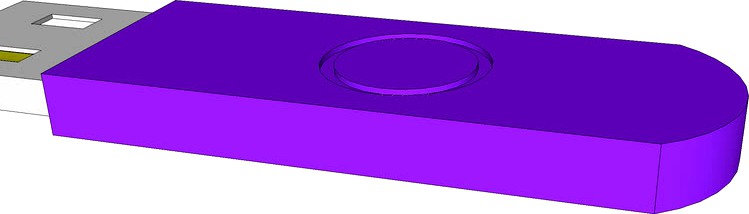 Memory Stick 3d model