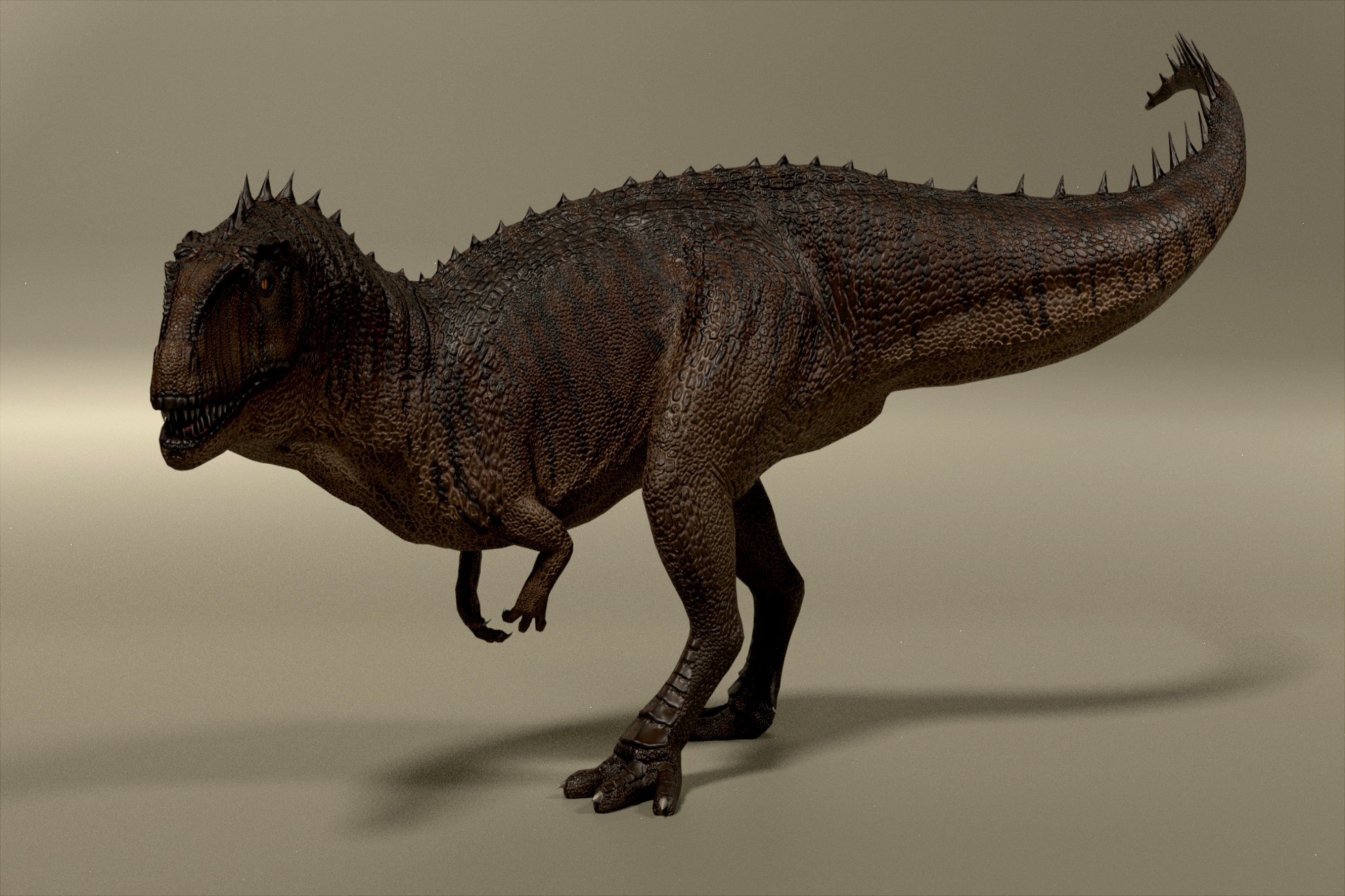 Giganotosaurus Asset Pack 3d model