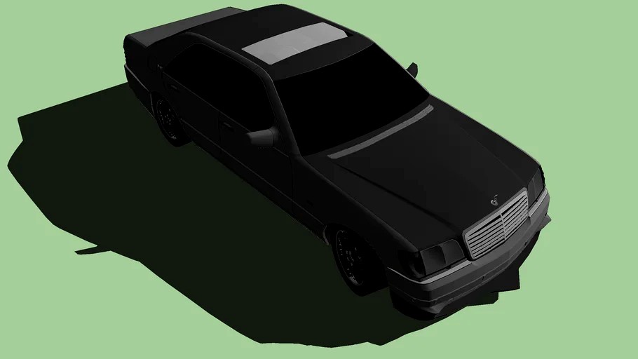 1998 Mercedes S500 AMG (Modified) 3d model