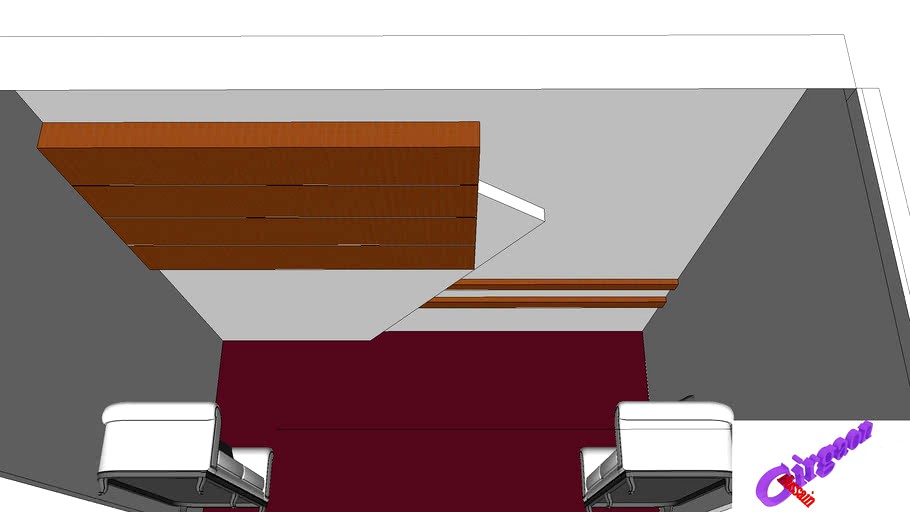 ceiling design 3d model