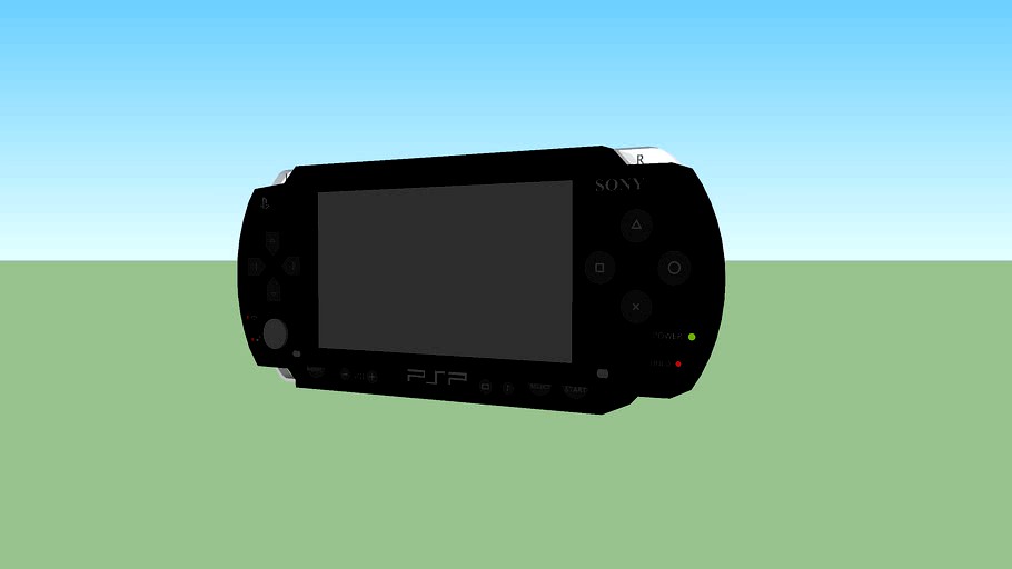 Sony PSP 3d model