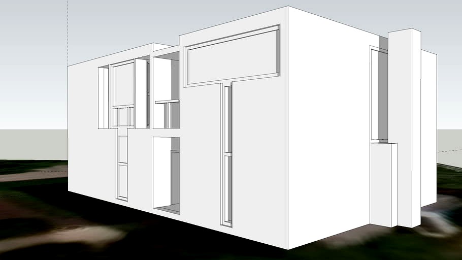 Margaret Esherick House 3d model