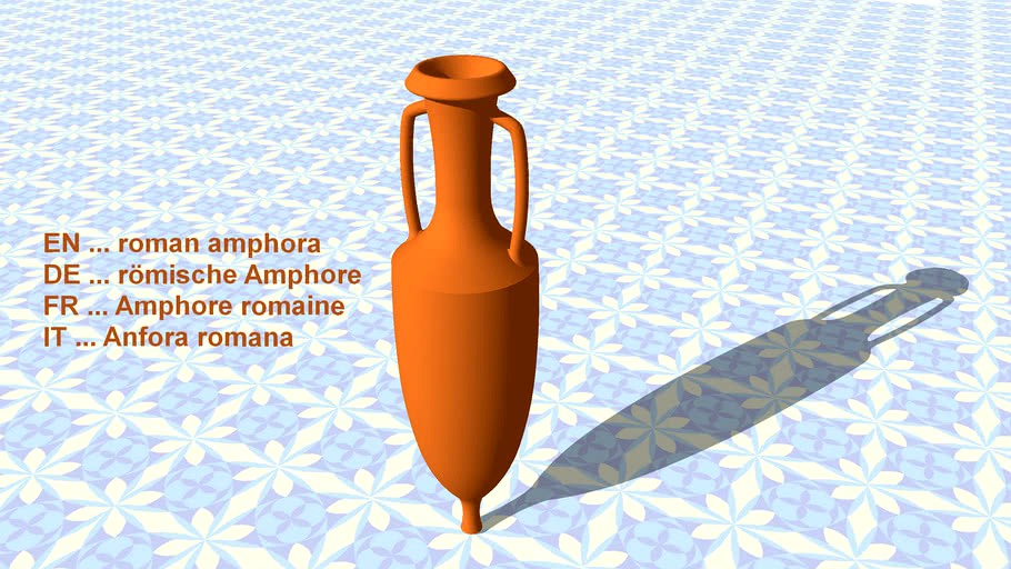 Amphore 3d model