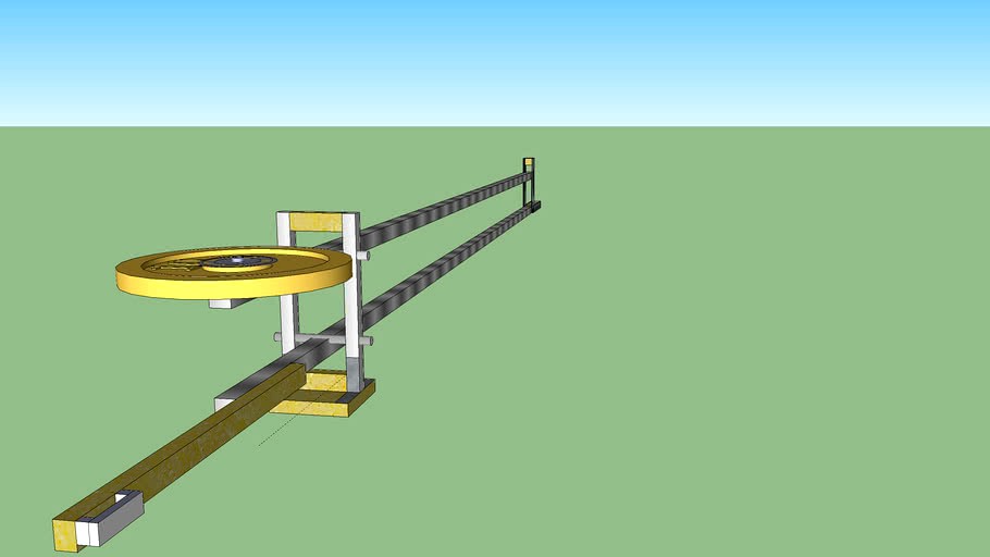 Camera Crane Jib 3d model