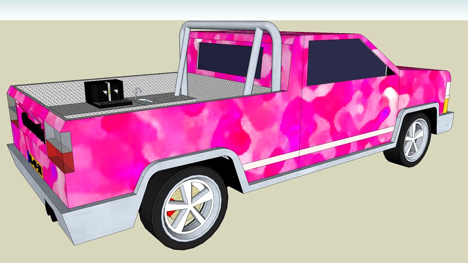 Chevrolet Pick-up Truck 3d model