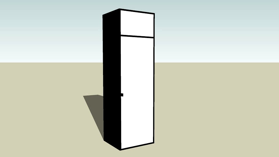 IKEA ODDA, Wardrobe 3d model