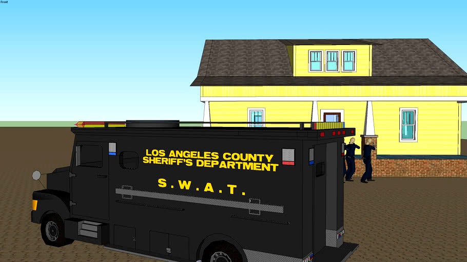 S.W.A.T. Raid 3d model