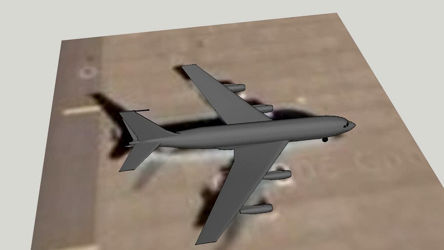 KC-135 Stratotanker - Altus AFB 3d model