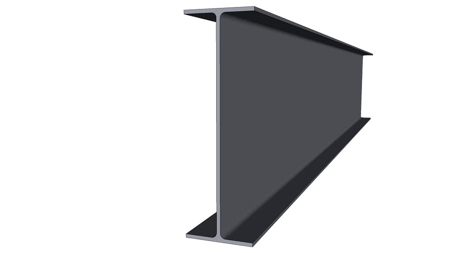 W21X44 Beam 3d model