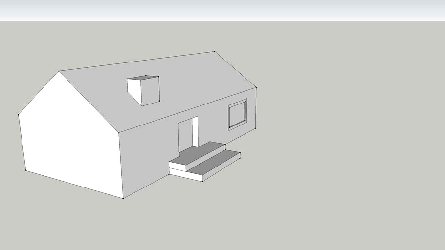 Sketchup Exercise 1 3d model