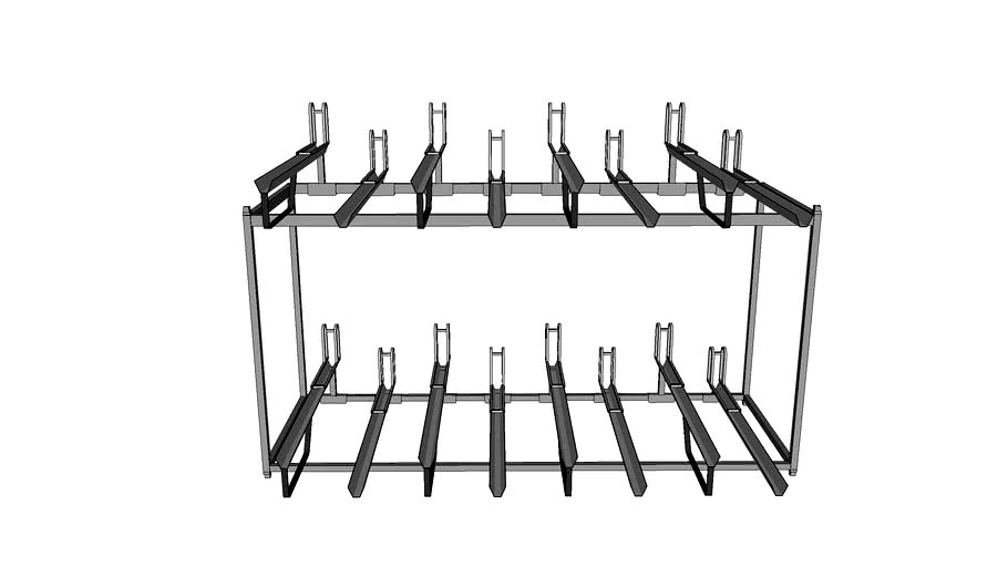 Rudy Rack - Trek reduced memory model - KWDD - 16 bike 3d