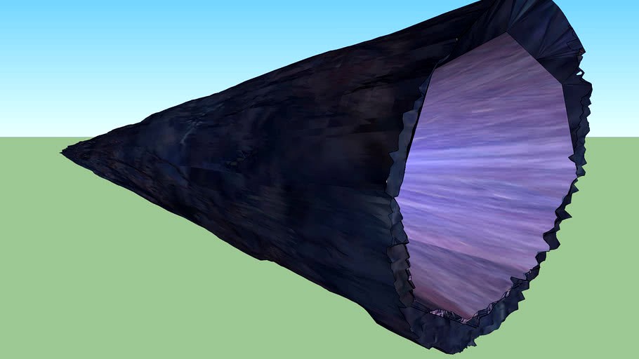 Planet Killer, Star Trek TOS 'The Doomsday Machine' 3d model