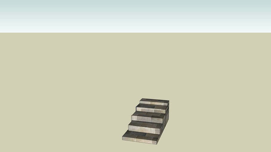 steps 3d model